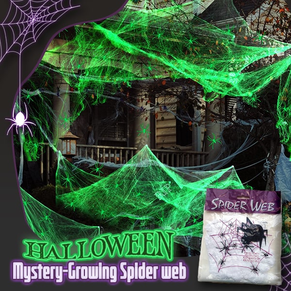 Halloween Realistic Fluorescent Spider Web – Imaginflora