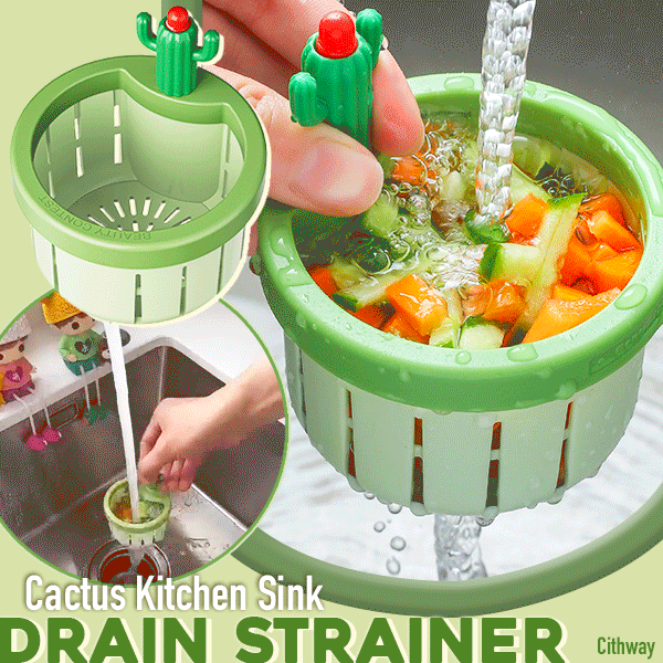 Cithway™ Cactus Kitchen Sink Drain Strainer – Imaginflora