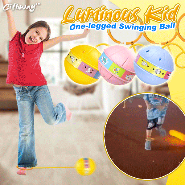 Cithway™ Luminous Kid One-legged Swinging Ball – Imaginflora